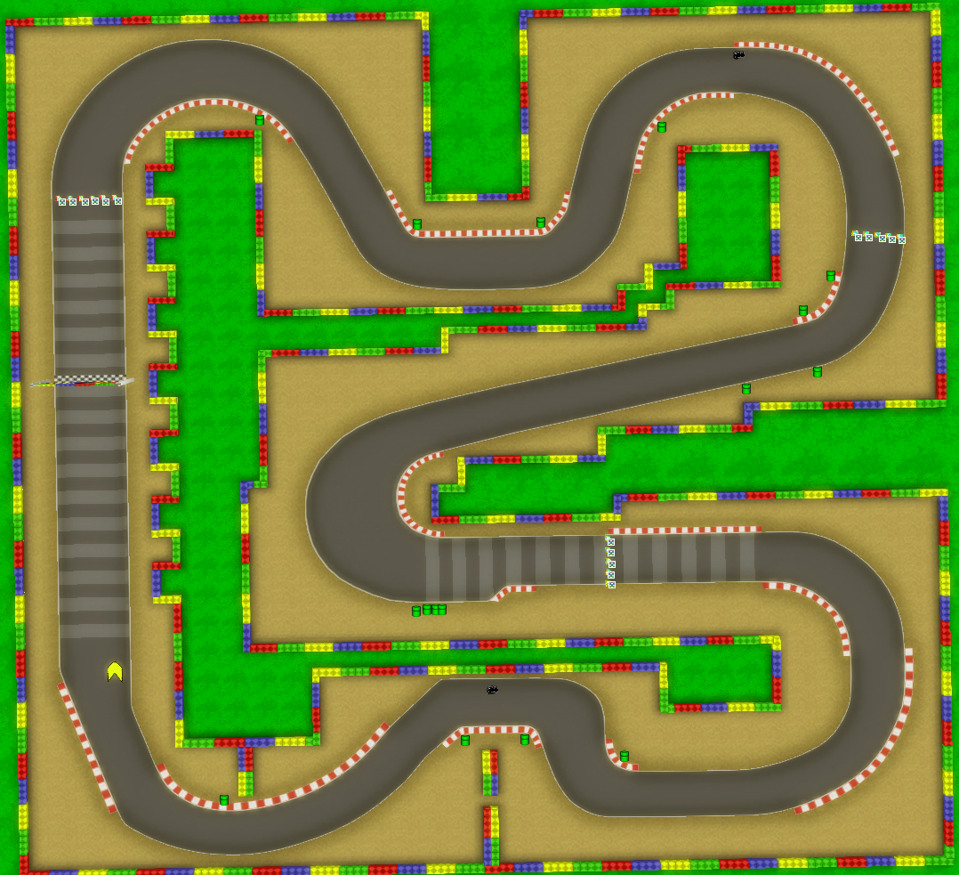 Mario Circuit 3 - Mario Kart PC