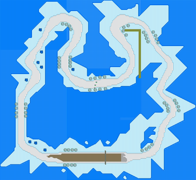 8: Ice Field - Mario Kart PC