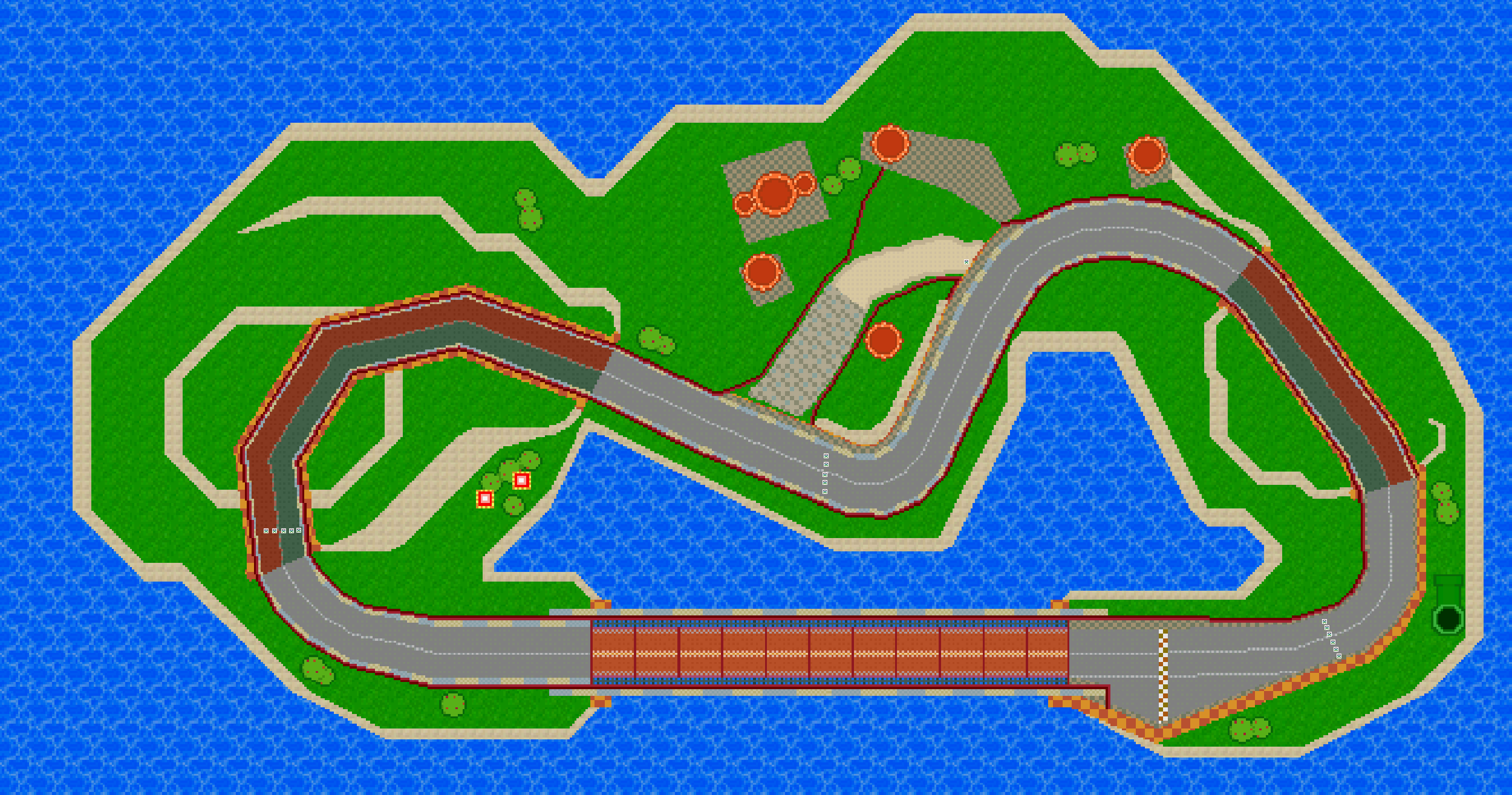 GCN Mushroom Bridge - Mario Kart PC