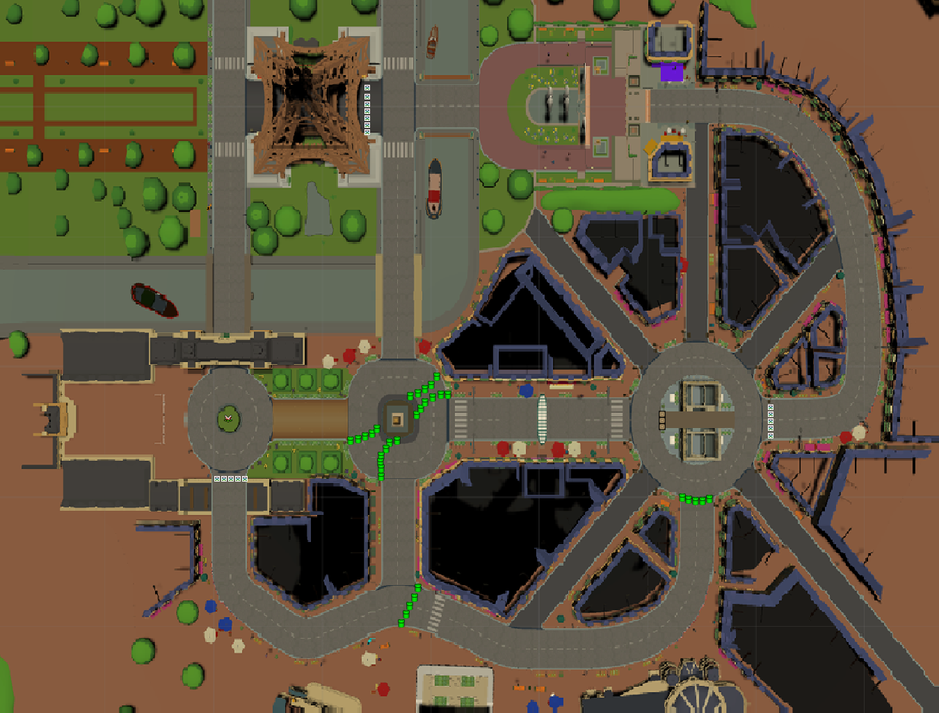 Tour Paris Promenade - Mario Kart PC