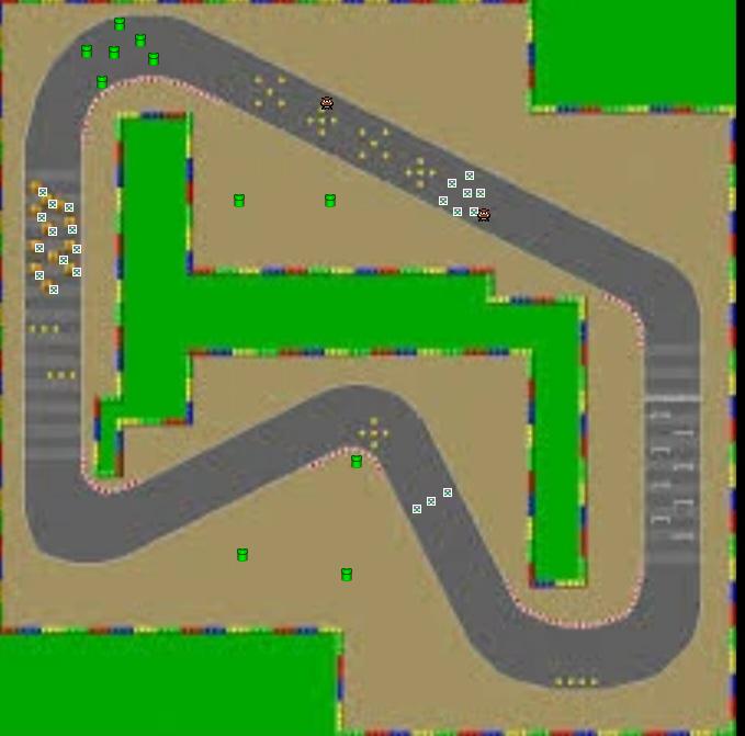SNES Circuit Mario 1 - Mario Kart PC