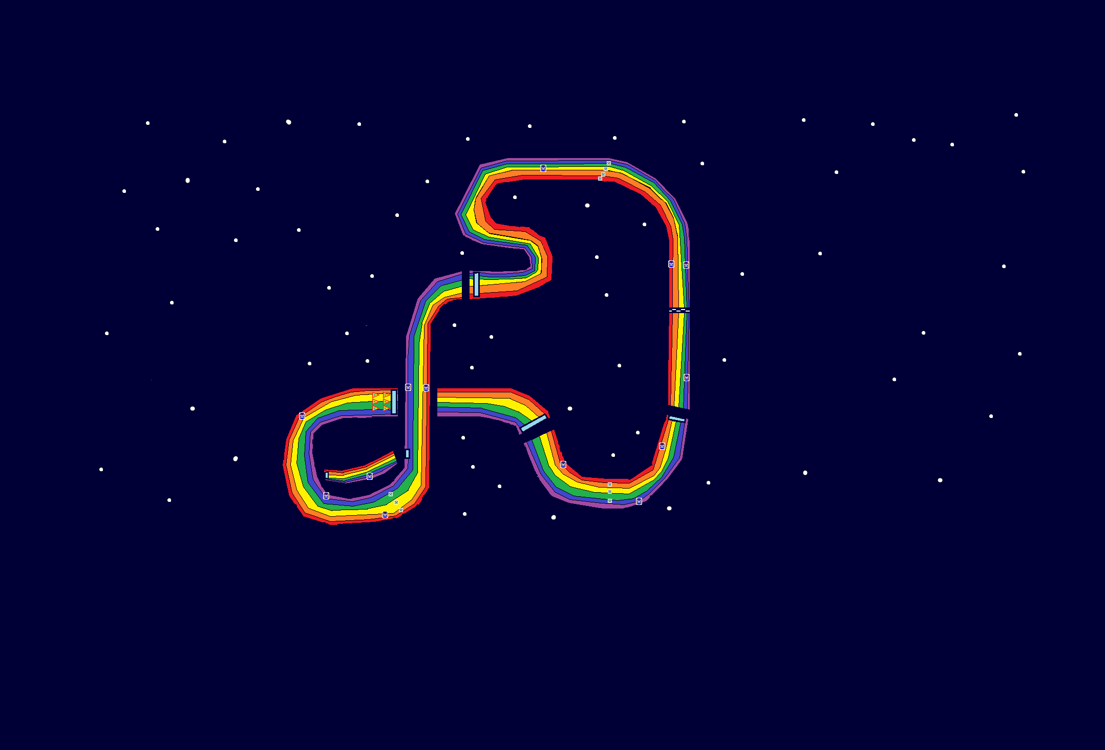 Rainbow Raceway - Mario Kart PC