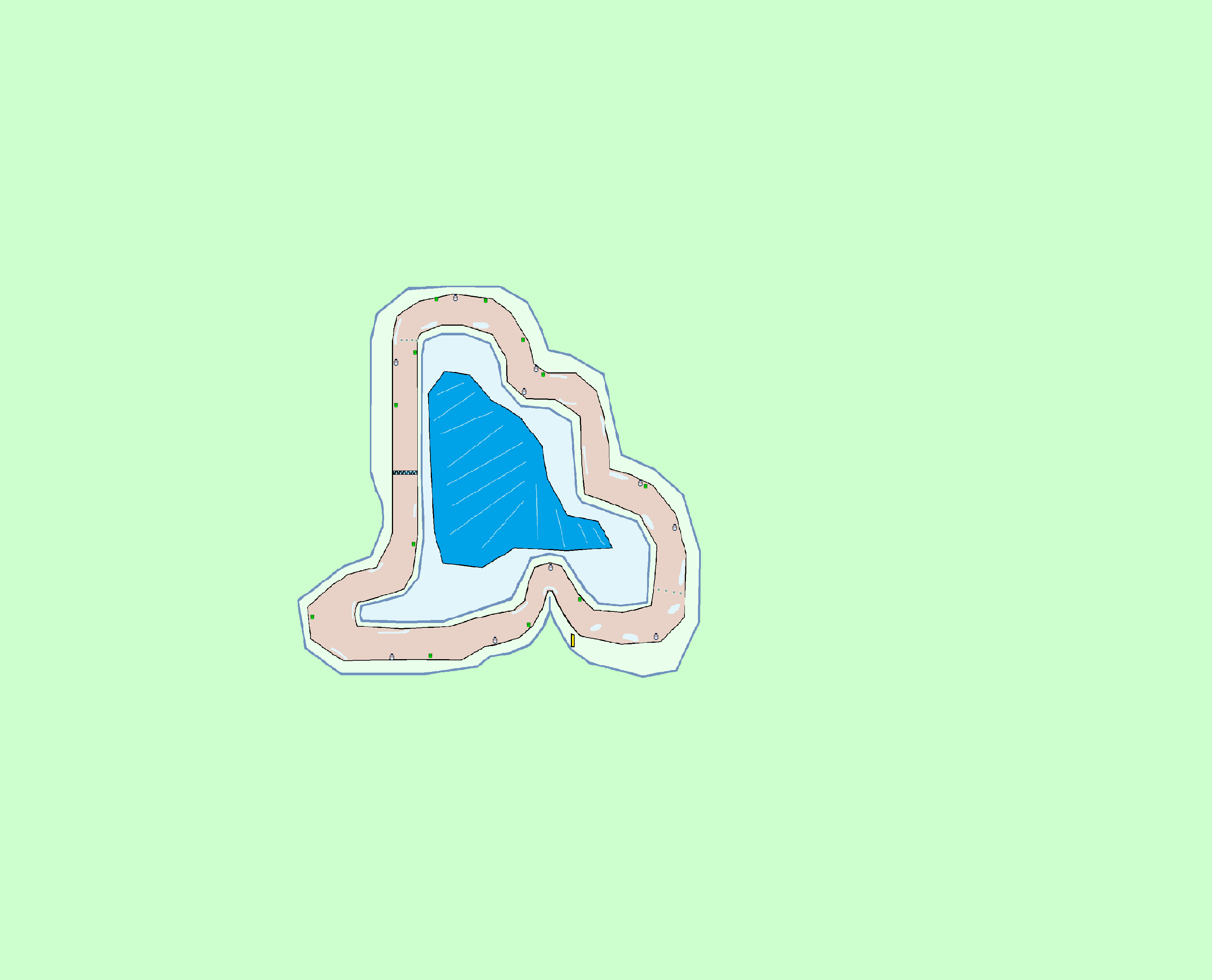 Frozen Lake - Mario Kart PC