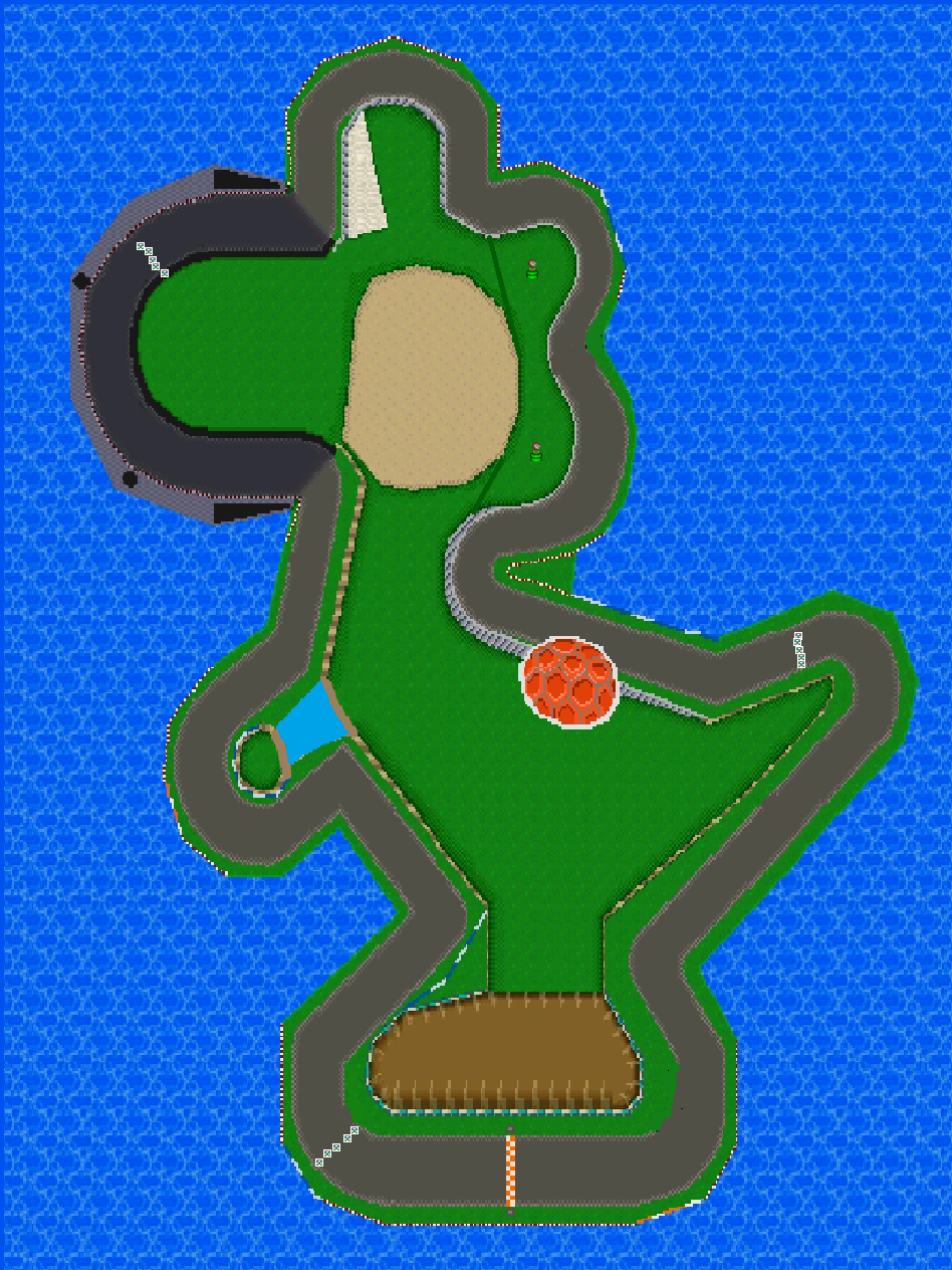 Yoshi Circuit - Mario Kart PC