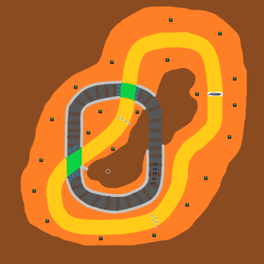 Kalimari Desert - Mario Kart PC