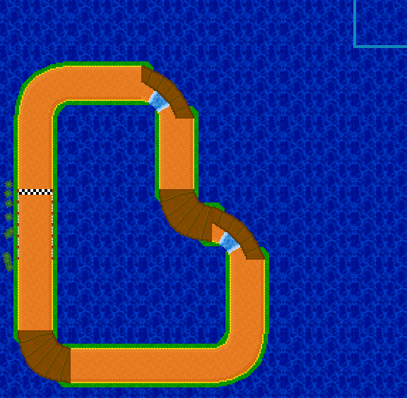 yoshi falls - Mario Kart PC