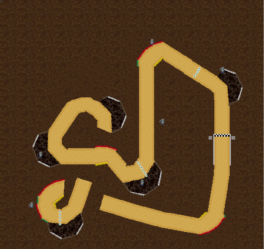 Spike Stadium - Mario Kart PC