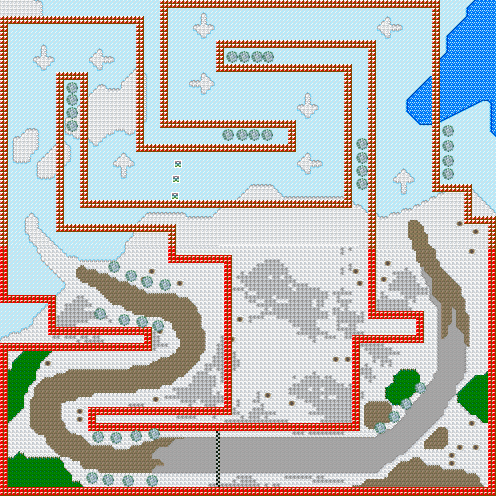 8: Ice Maze - Mario Kart PC