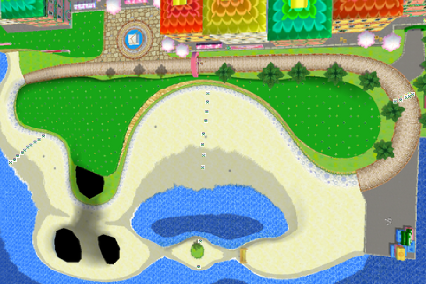 Peach beach - Mario Kart PC