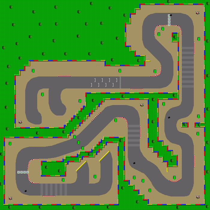 SNES Mario Circuit DX - Mario Kart PC
