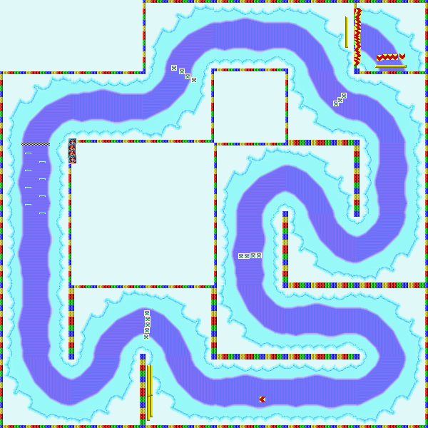 GBA Snow Land - Mario Kart PC