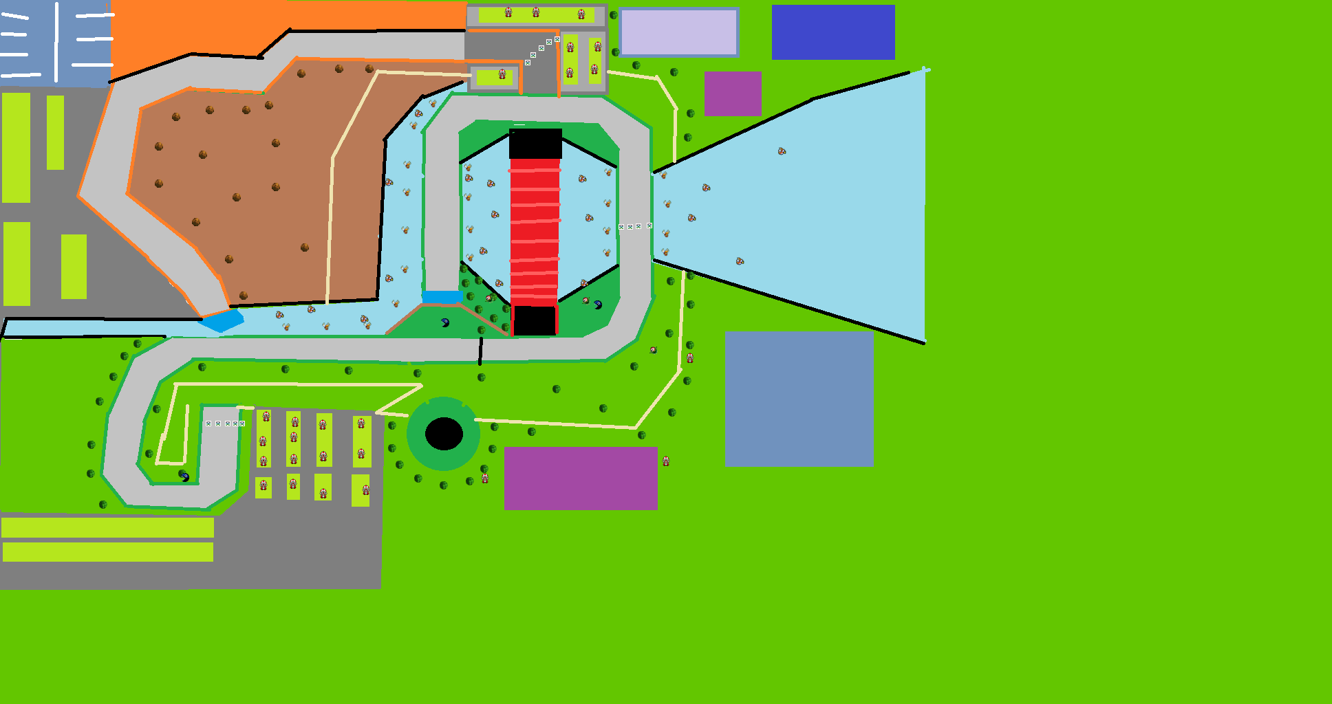 Remake Luigi Kart Staduim - Mario Kart PC