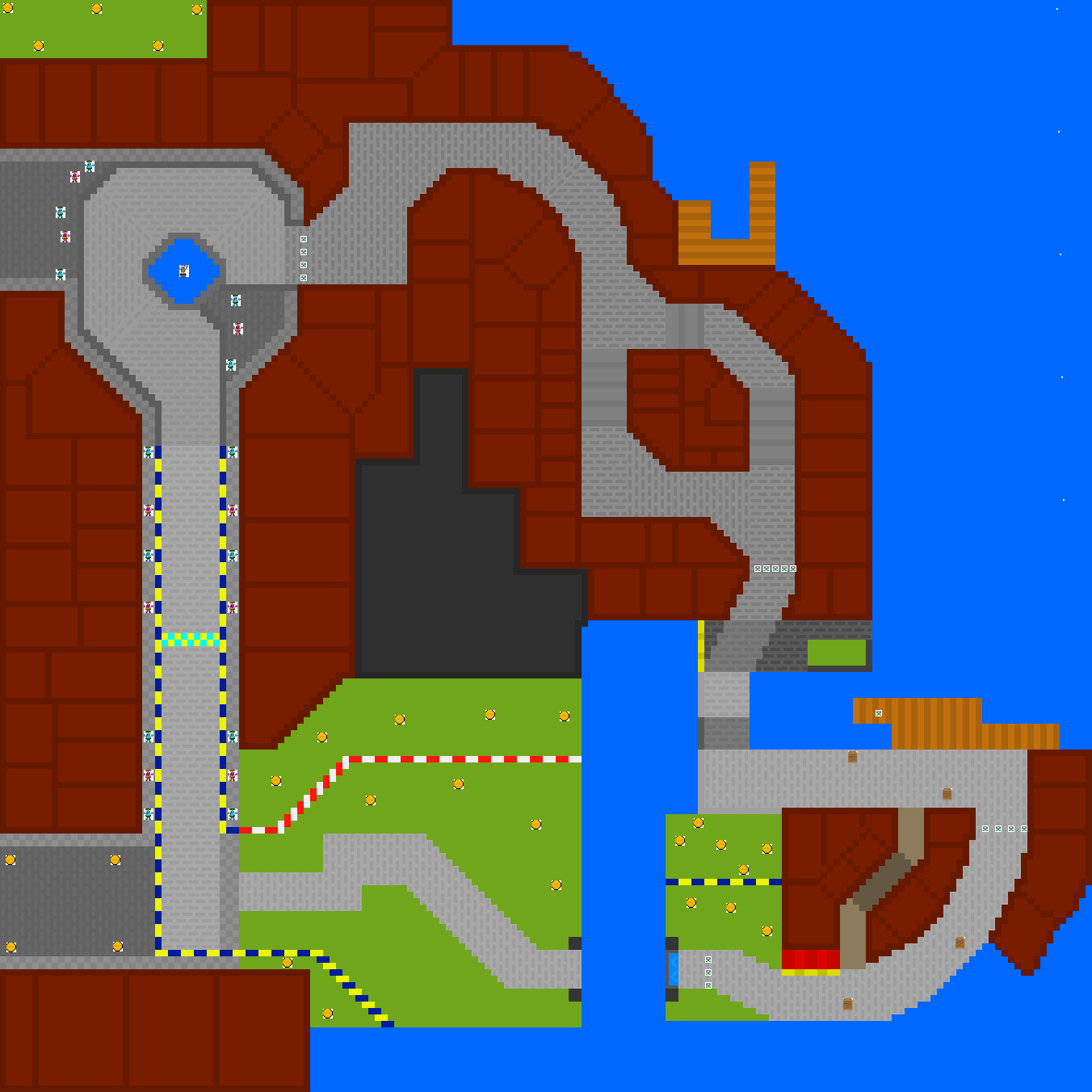 Delfino Square - Mario Kart PC