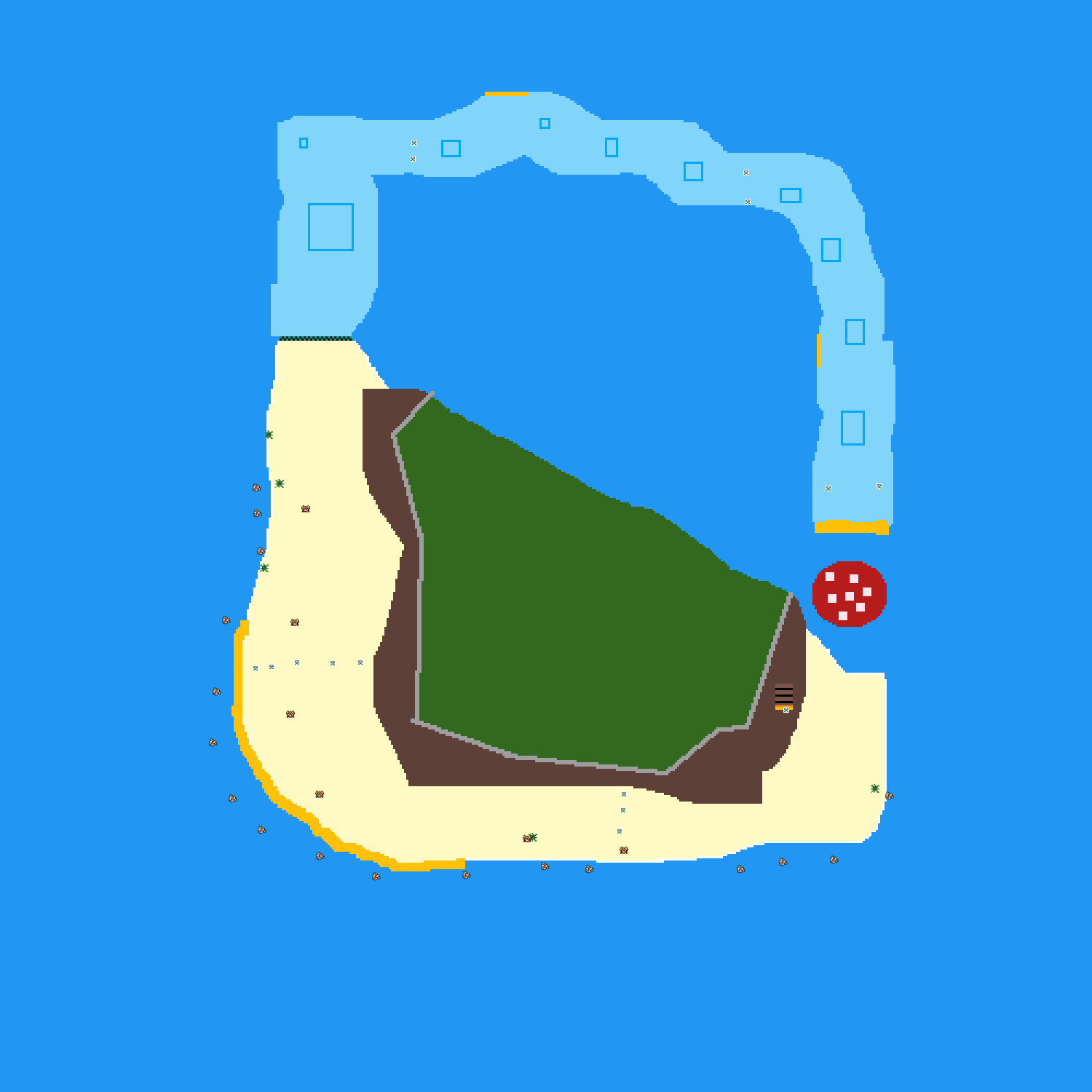 Luigi Beach - Mario Kart PC