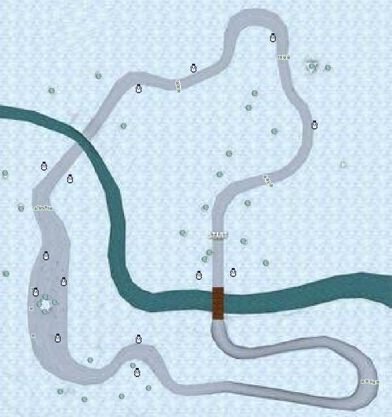 Frape Snow land n64 - Mario Kart PC