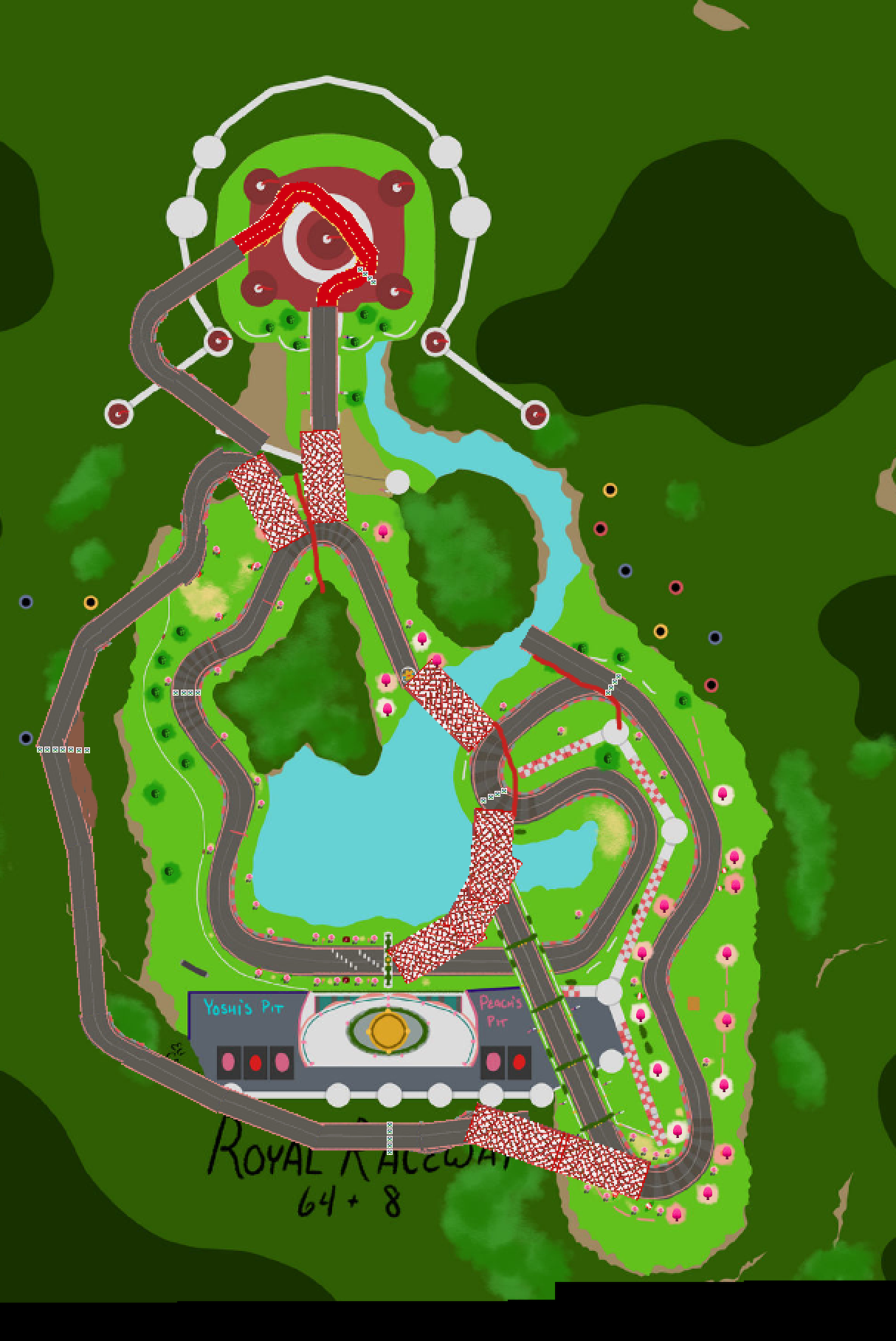 Royal Raceway 2 - Mario Kart PC