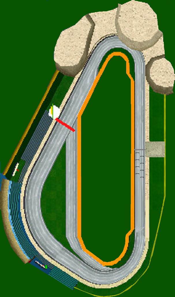 Three Seven Speedway - Mario Kart PC