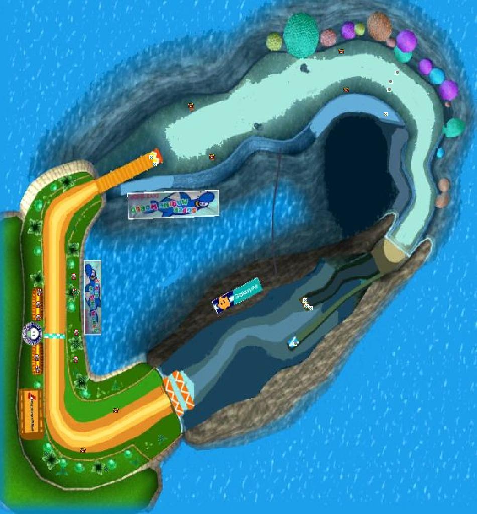 Lagon Cheep Cheep - Mario Kart PC