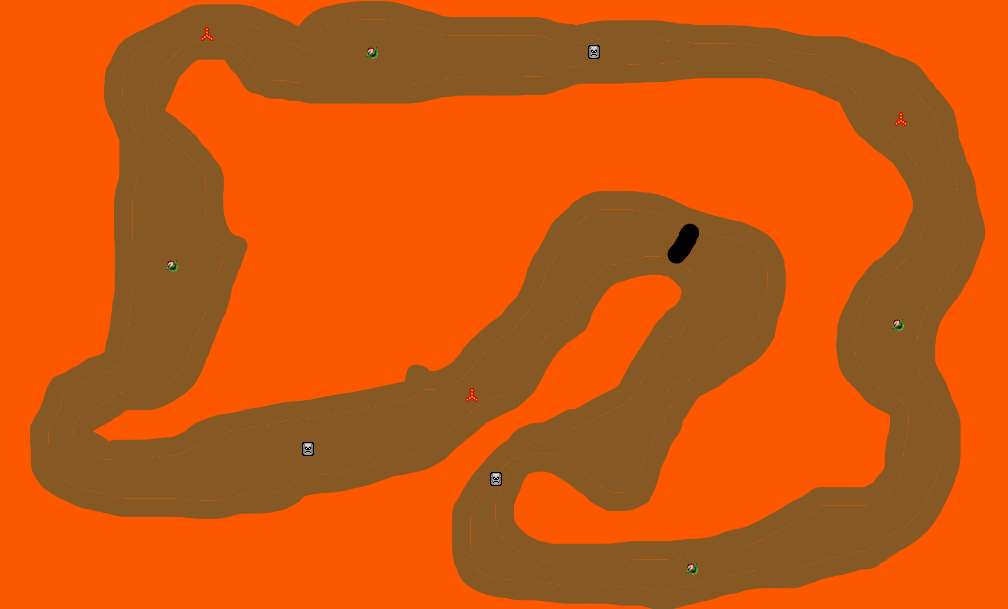 Red Hot Skull - Mario Kart PC