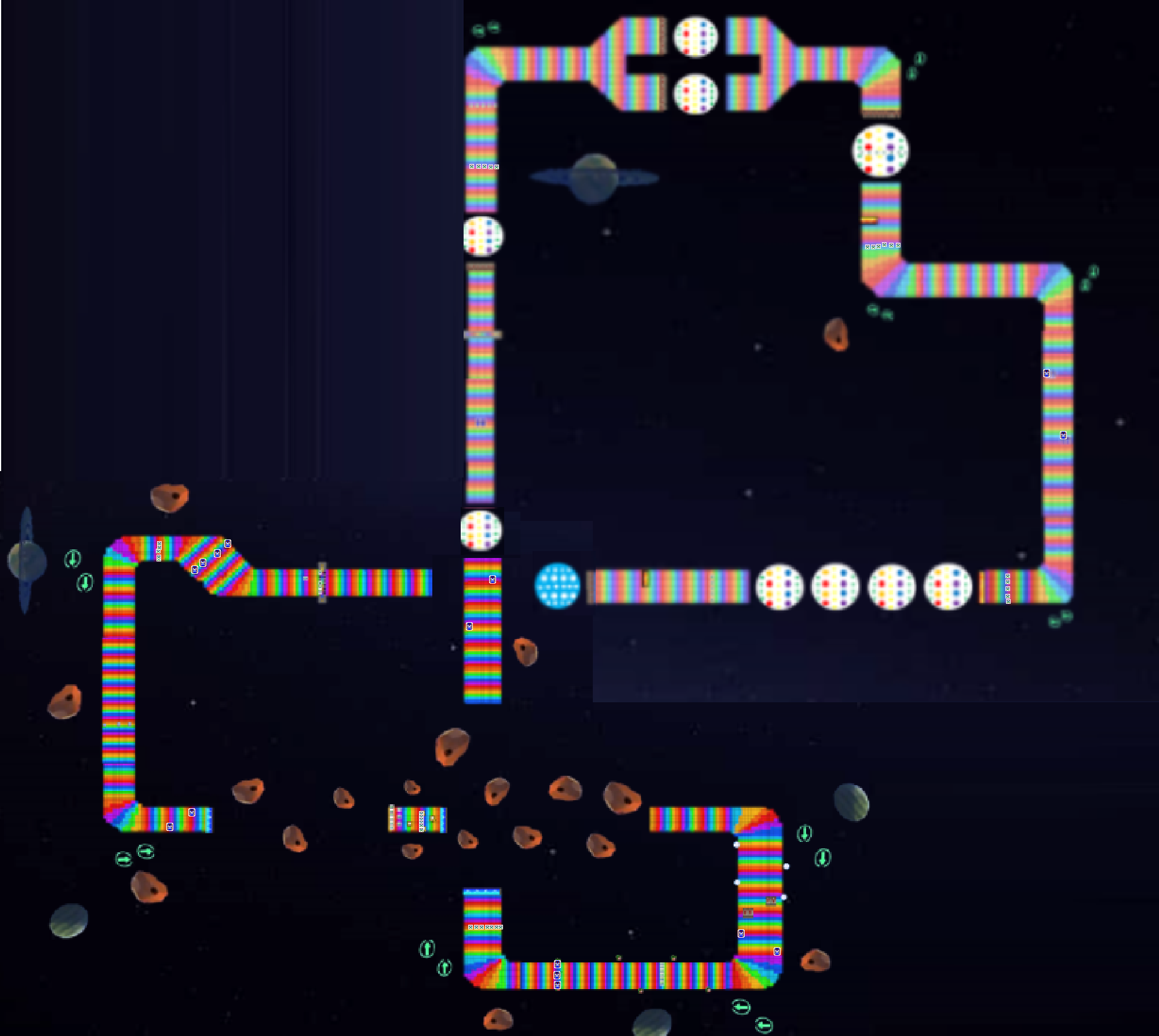 RMX Rainbow Road (Full) - Mario Kart PC