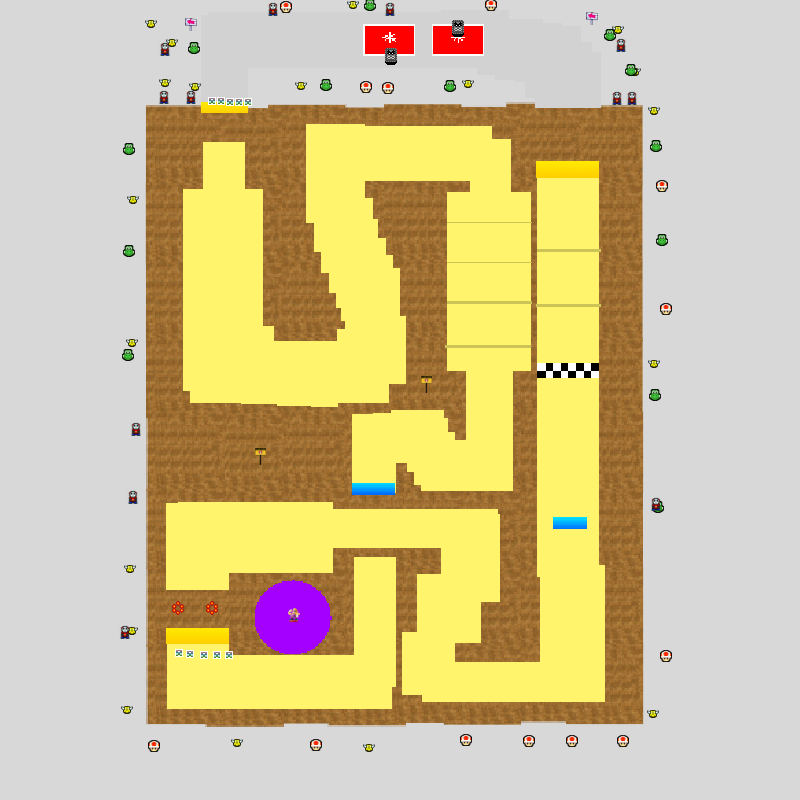 N64 Wario Stadium - Mario Kart PC