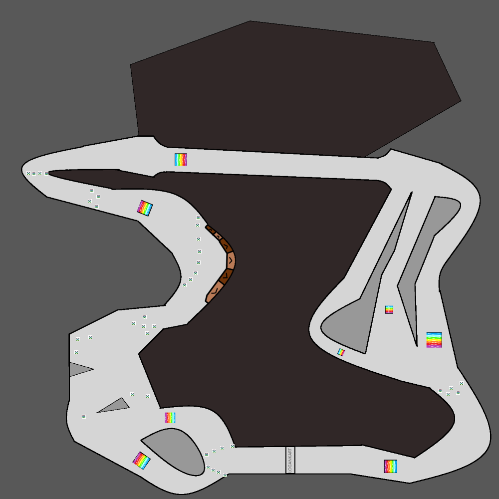 Logan Kart 8 Deluxe: The Moon - Mario Kart PC