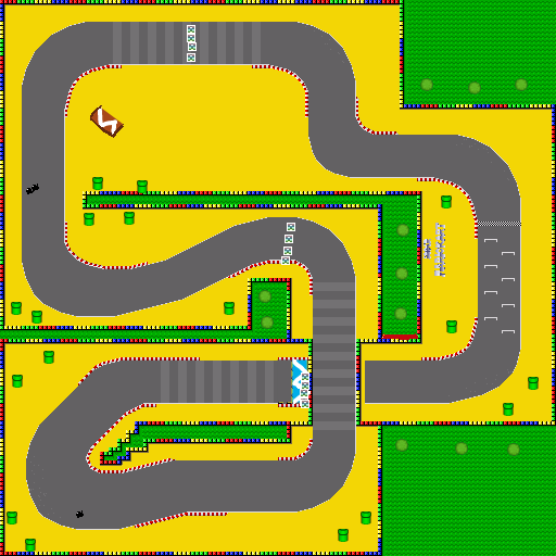 Circuit Mario 2 - Mario Kart PC