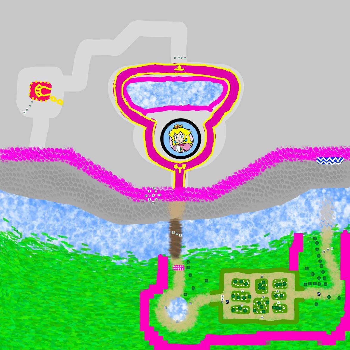 Peach's Castle - Mario Kart PC