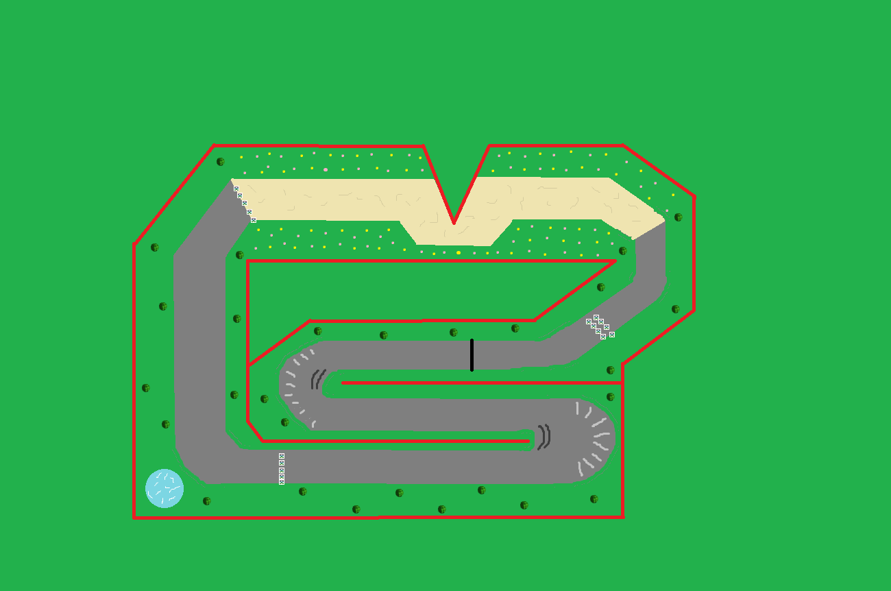 Peach Circuit - Mario Kart PC