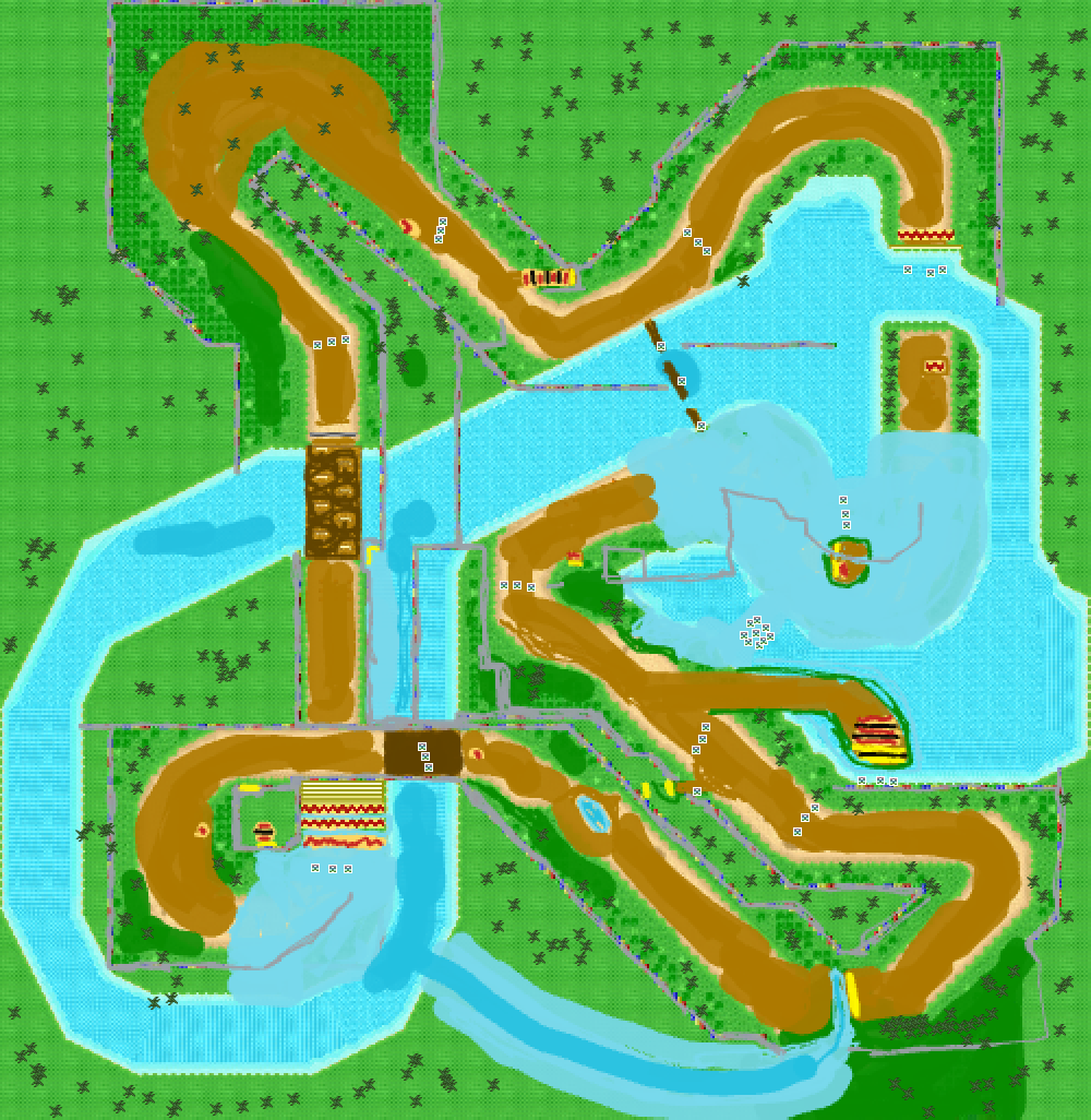 GBA Grass Plains - Mario Kart PC