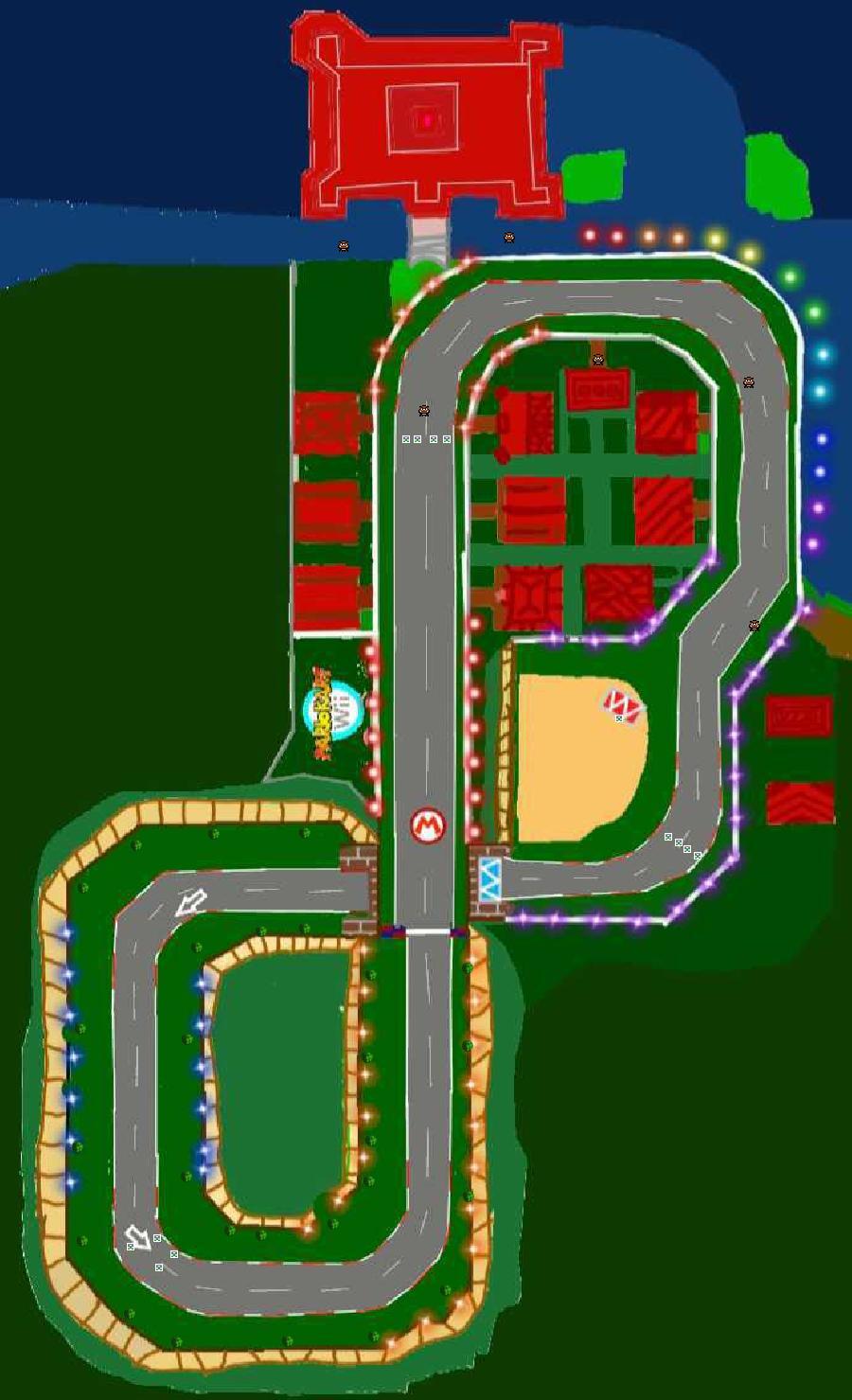 Circuit Mario - Mario Kart PC