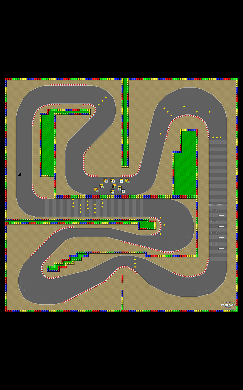 Mario circuit 4 snes - Mario Kart PC