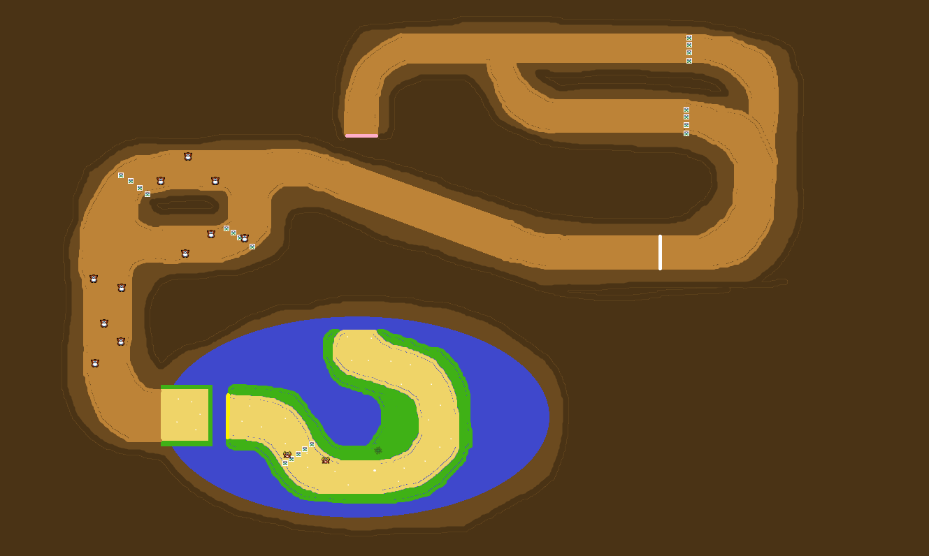 Diddy Kong Canyon - Mario Kart PC