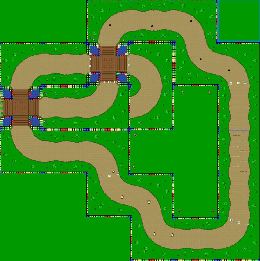 SNES Circuit - Mario Kart PC