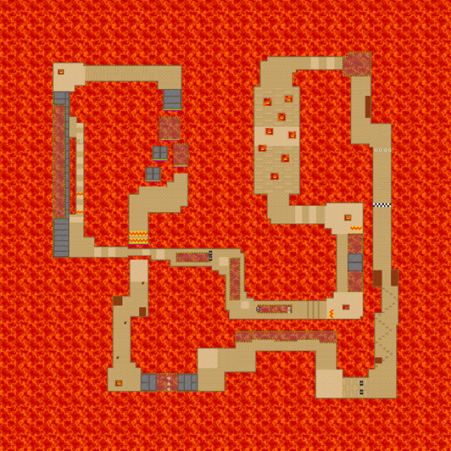 CTGP Nitro - GBA Bowser Castle 4 - Mario Kart PC