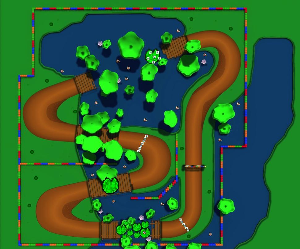 RMX Donut Plains 1 - Mario Kart PC