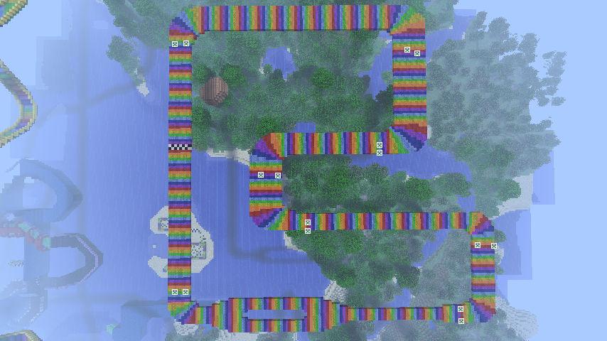 Minecraft World - Mario Kart PC
