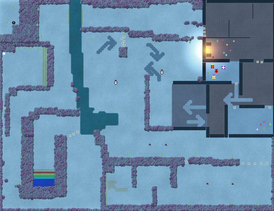 Route du père Noël - Mario Kart PC