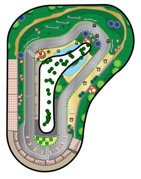 Wii Luigi Circuit - Mario Kart PC