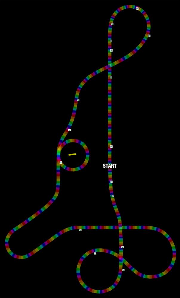 N64 Rainbow Road 2 - Mario Kart PC