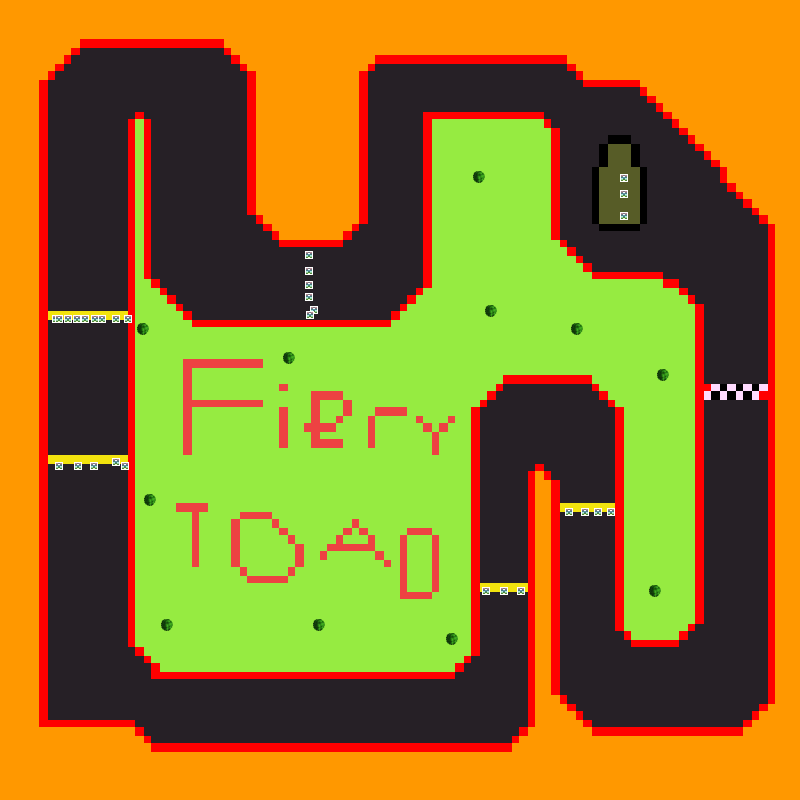 STK Fire Turnpike - Mario Kart PC