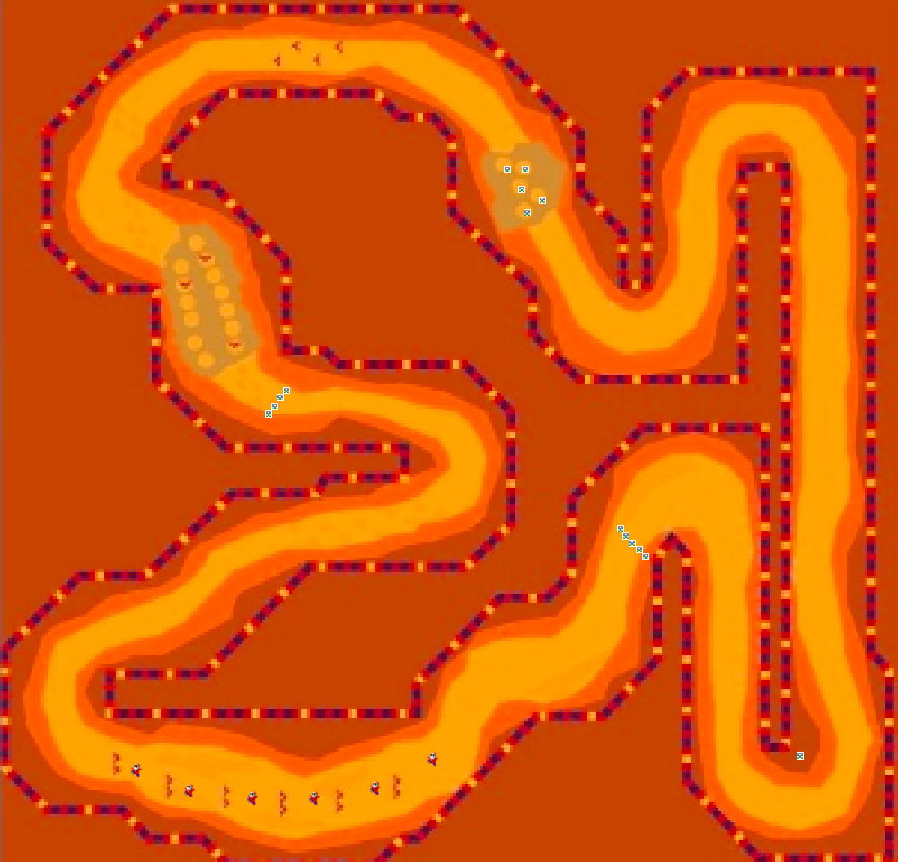 GBA Sunset Wilds - Mario Kart PC