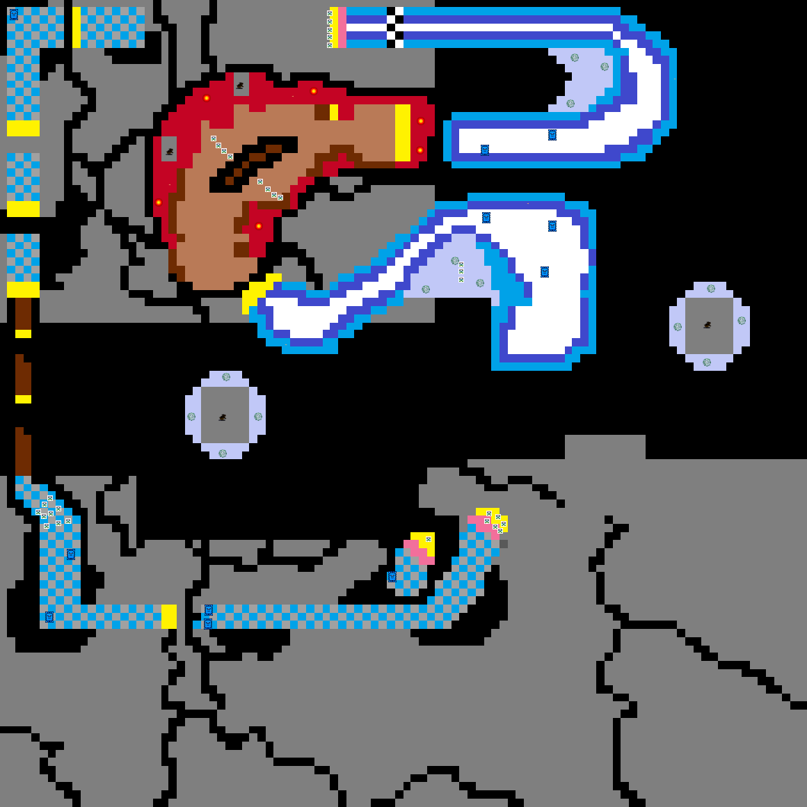 Icicle Dungeon - Mario Kart PC