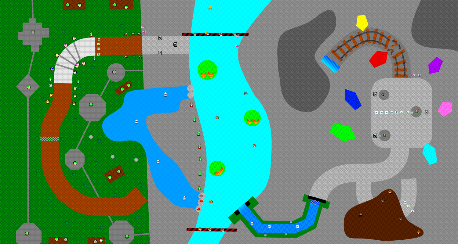 MKPC - Souterrain inondé / Flooded Underground - Mario Kart PC