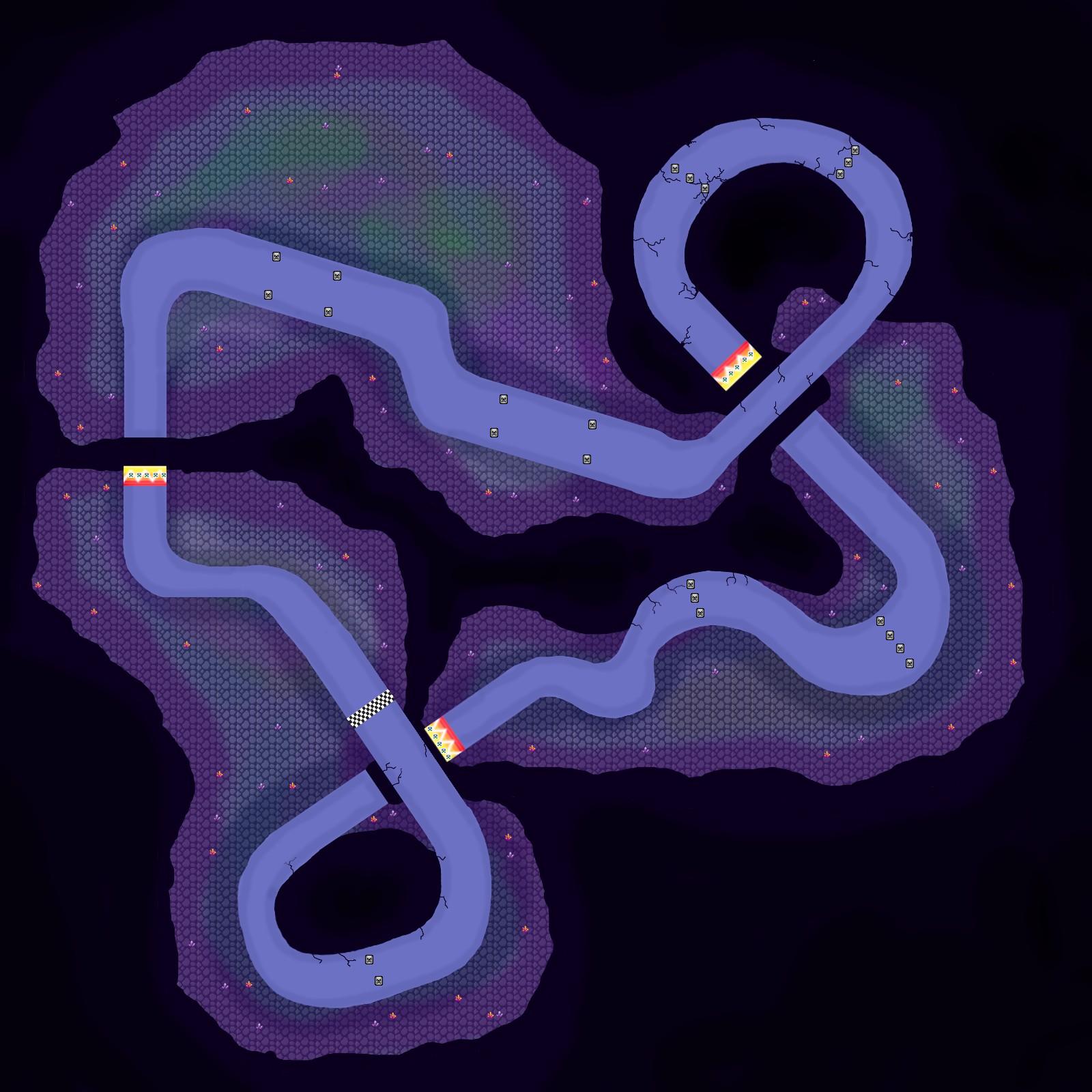 Crystal Caves - Mario Kart PC