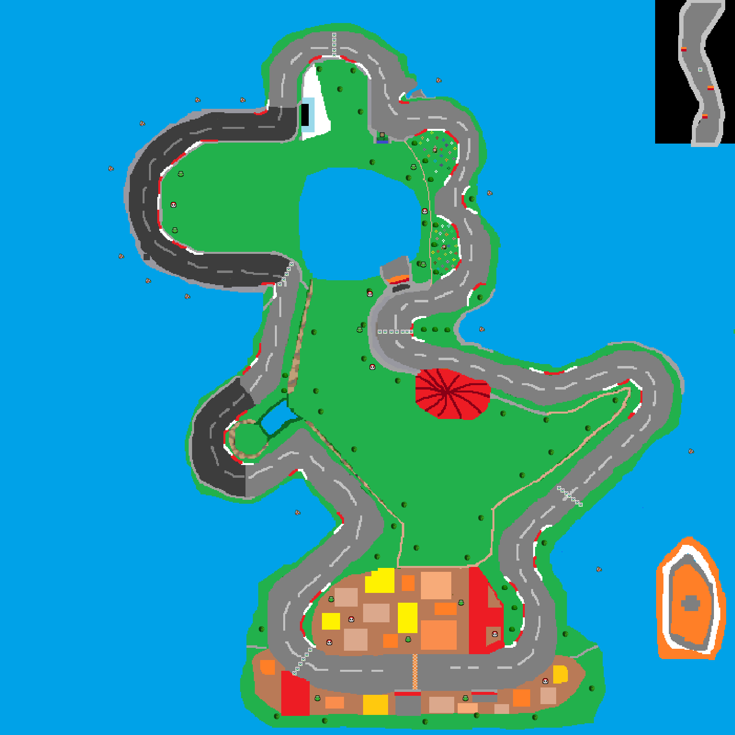 GCN Yoshi Circuit - Mario Kart PC