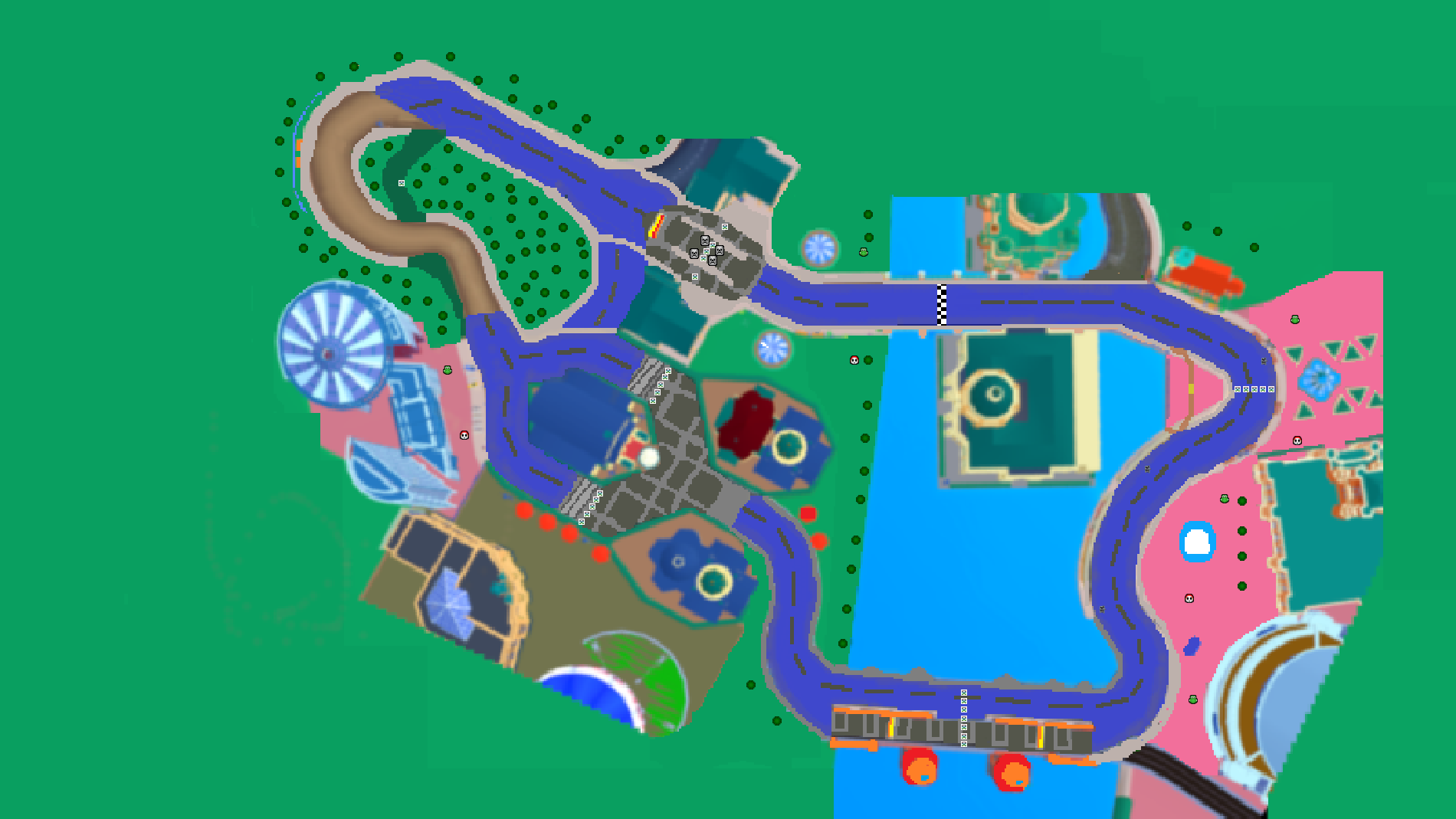Tour Berlin Byways - Mario Kart PC