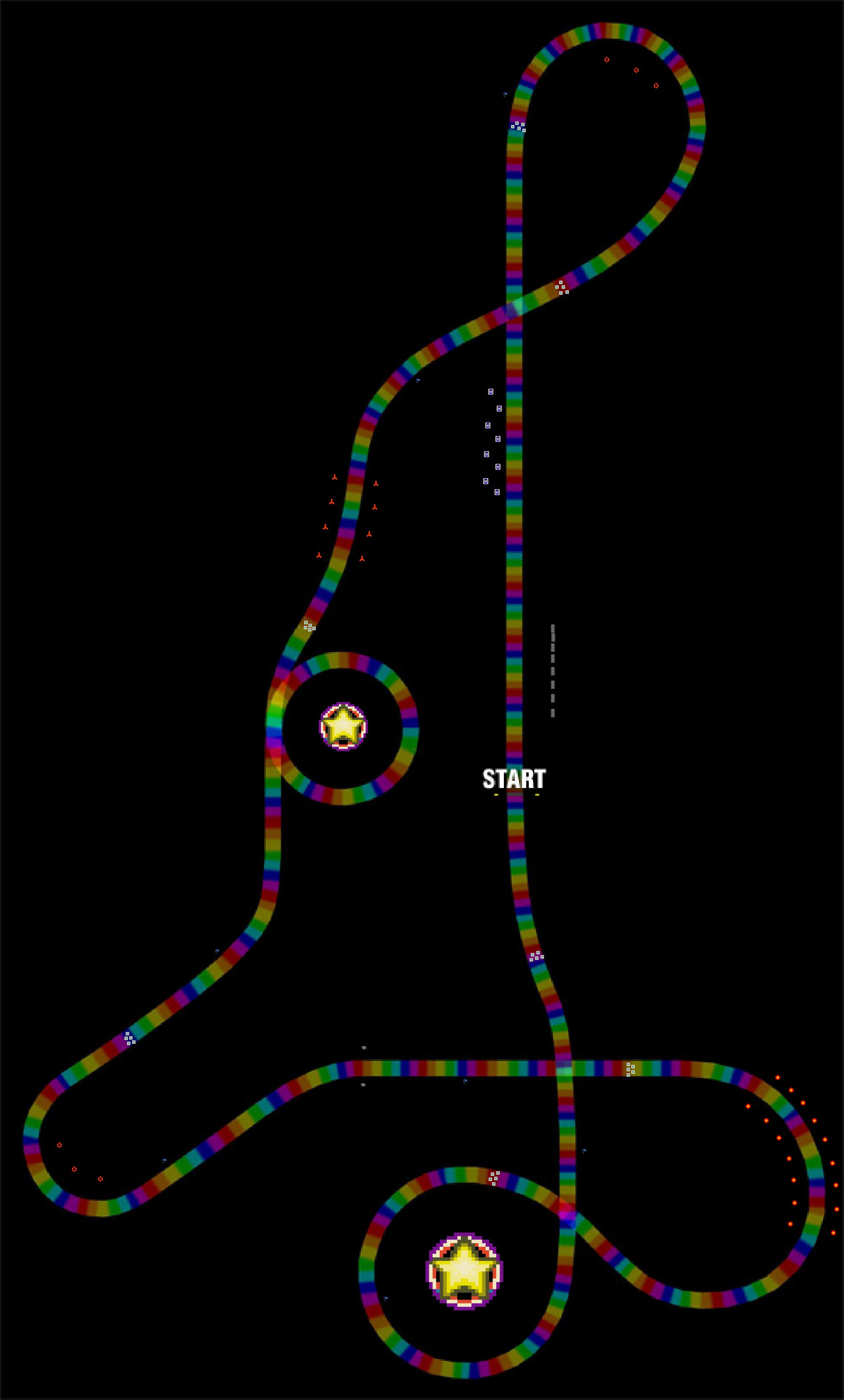 N64 Rainbow Road - Mario Kart PC