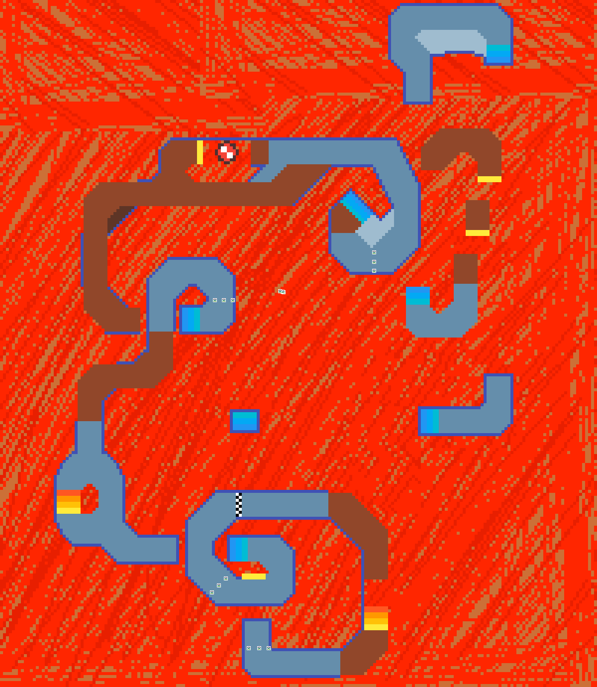 SBOK5 SBOK2 Fatal Freezeflame Volcano - Mario Kart PC