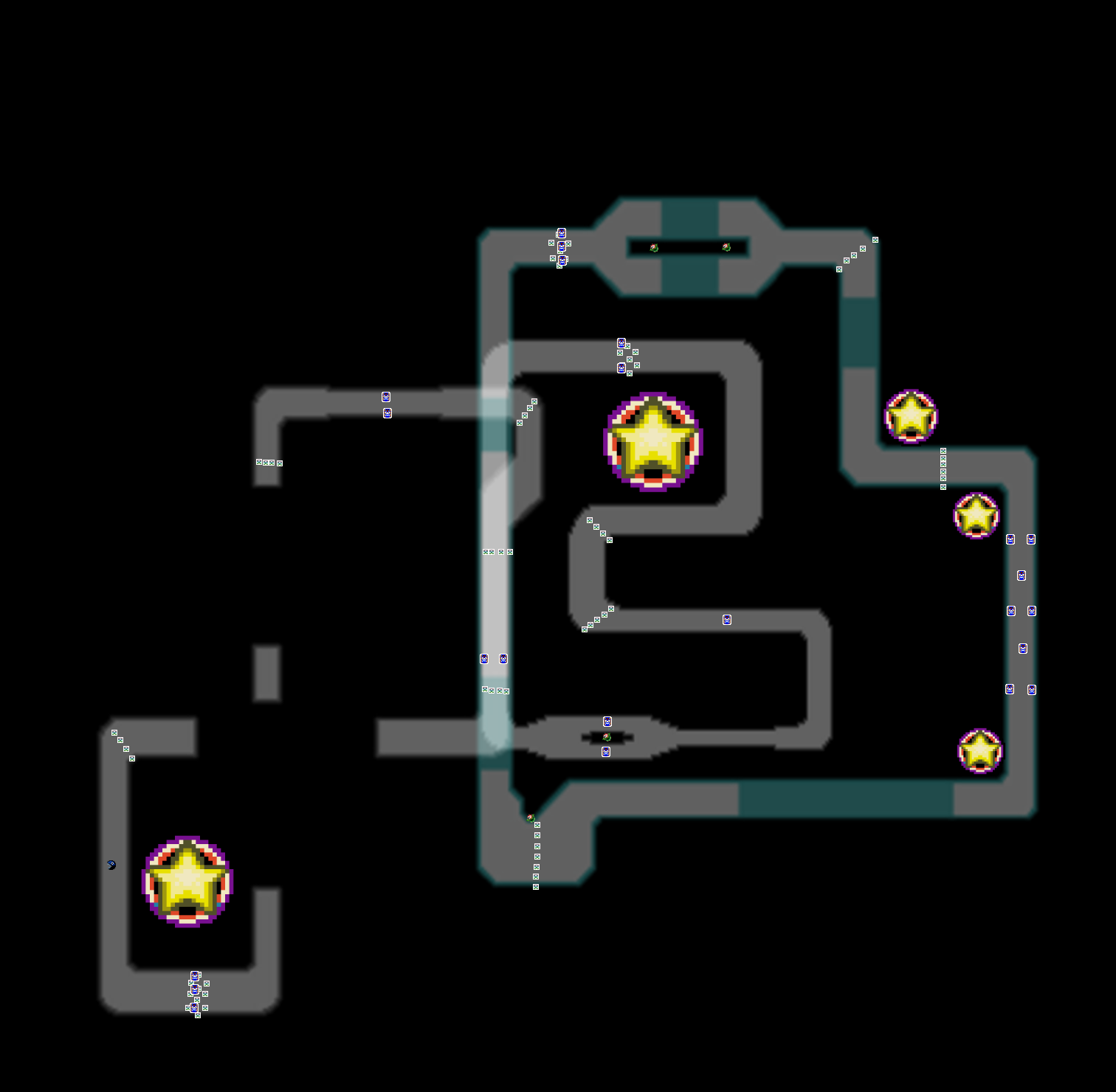 RMX SNES Rainbow Road - Mario Kart PC